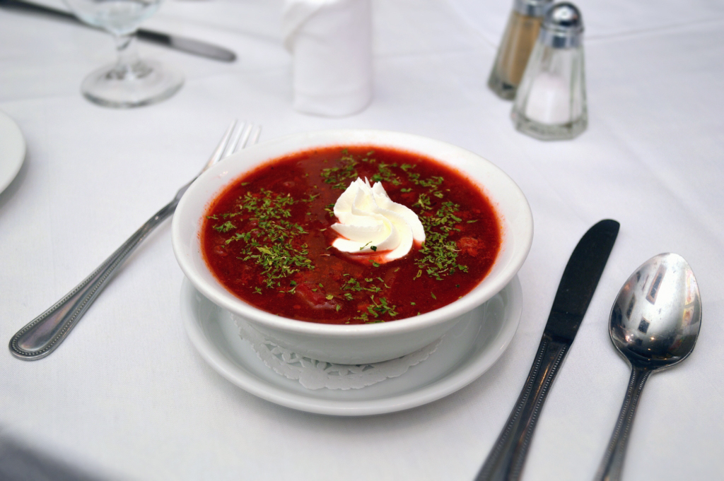 Menu - ermitage